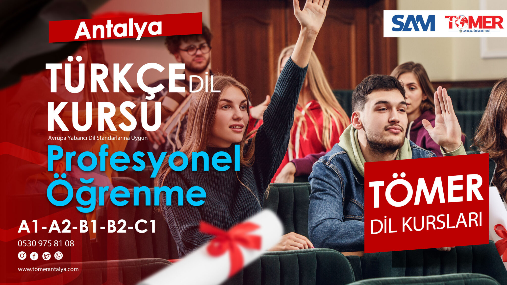 TÖMER Türkçe Kursu - TÖMER - Antalya Tömer iletişim: 0530 975 81 08